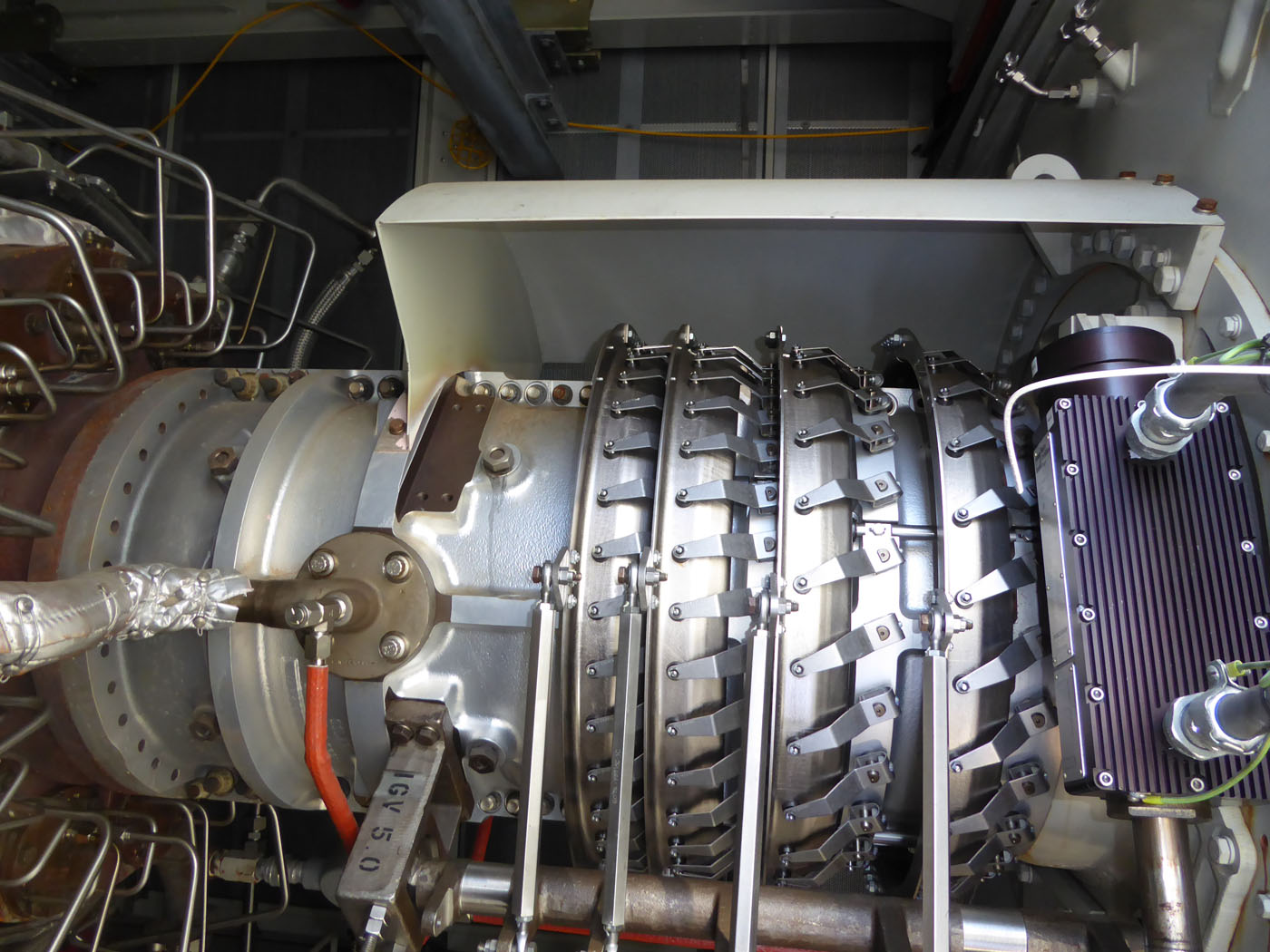 Solar Taurus T70 Gas Turbine Generator. Cogen Plant